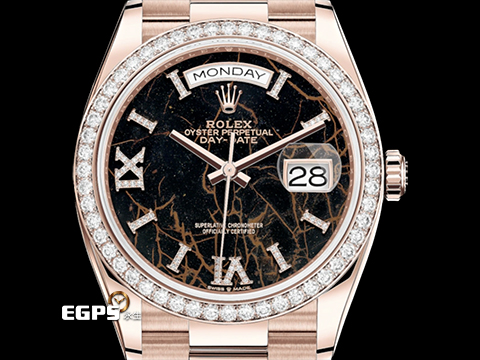 永生 | ROLEX 勞力士 Day-Date 36 蠔式 星期日曆型 128345RBR 永恆玫瑰金 DD36 赤鐵石英面盤