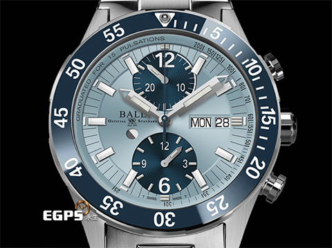 永生 | BALL WATCH 波爾錶 Roadmaster Rescue系列 DC3030C-S3-IBEBE 冰藍面盤
