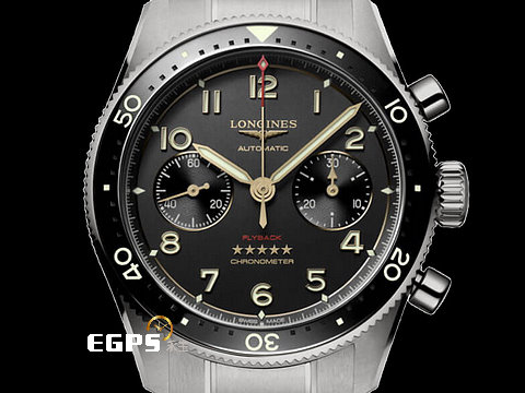 永生 | LONGINES 浪琴 Spirit FlyBack 先行者系列 L38211536 飛返 計時碼表 最新鈦金屬材質