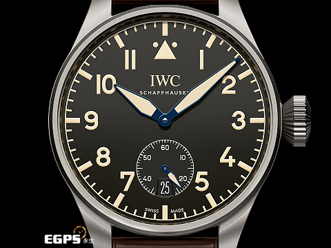 永生 | IWC 萬國 Big Pilot`s Heritage 大飛行員傳承腕錶 IW510301 鈦金屬 八日鍊 大錶徑款