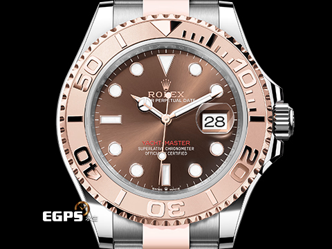 永生 | ROLEX 勞力士 Yacht-Master 40 蠔式 遊艇名仕型 126621 巧克力色面盤 永恆玫瑰金 半金款