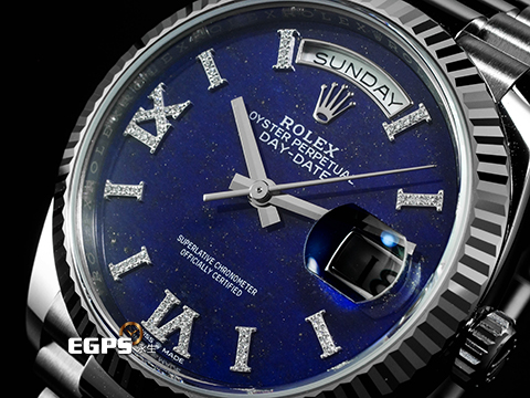永生 | ROLEX 勞力士 Oyster Perpetual Day-Date 36 DD36 128239 18K白金材質