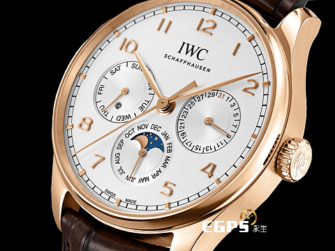 永生 | IWC 萬國 Portugieser Perpetual Calendar 葡萄牙系列 IW344202 玫瑰金 萬