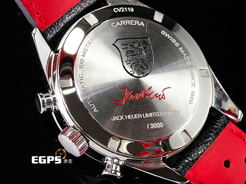 永生 | TAG HEUER 泰格豪雅 Carrera Heuer 卡萊拉系列 CV2119.FC6310 計時碼錶 2021