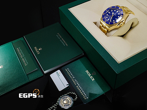 永生 | ROLEX 勞力士 Deepsea 海使者 136668LB 136668 全金水鬼王 18K黃金材質 海洋色調 藍